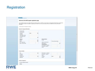 RWE Mynydd y Gwair Supply Chain Event - Tim James / Kirsty Curry | PPT