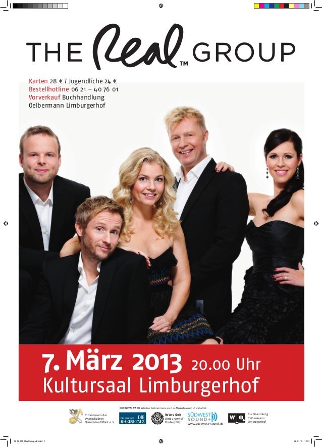 The REAL GROUP in concert | Musikwerkstatt Weingarten