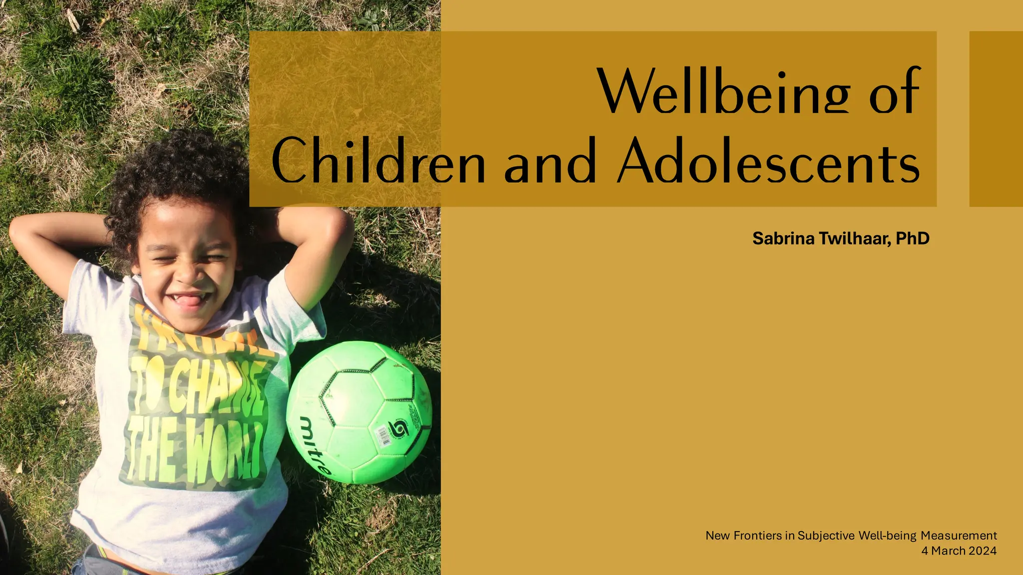 Measuring subjective well-being in children and young people_Sabrina ...