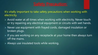 SAFETY PRECAUTION.pptx . safety is firstv | PPT