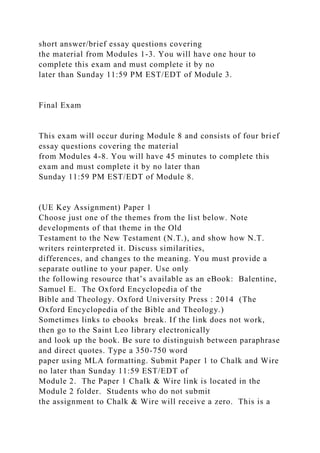 1 Saint Leo University REL 110RS The Emergence o.docx