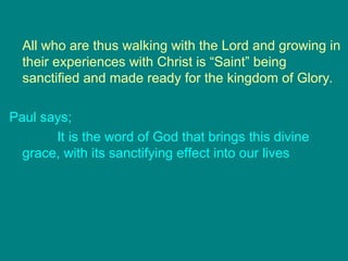 1_a moral recovery topics on being a saints | PPT