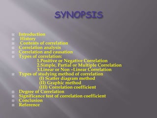 correlation | PPT
