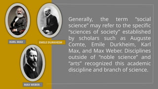 NATURE AND FUNCTIONS OF SOCIAL SCIENCE AS A DISCIPLINE(DISS) REPORT.pptx