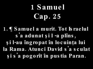 1 Sam 25 | PPT