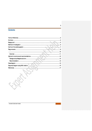 Object Oriented Systems Analysis And Design | PDF | Pets