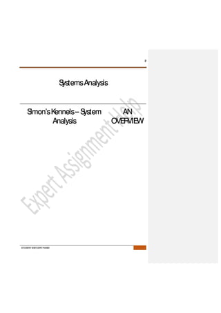 Object Oriented Systems Analysis And Design | PDF