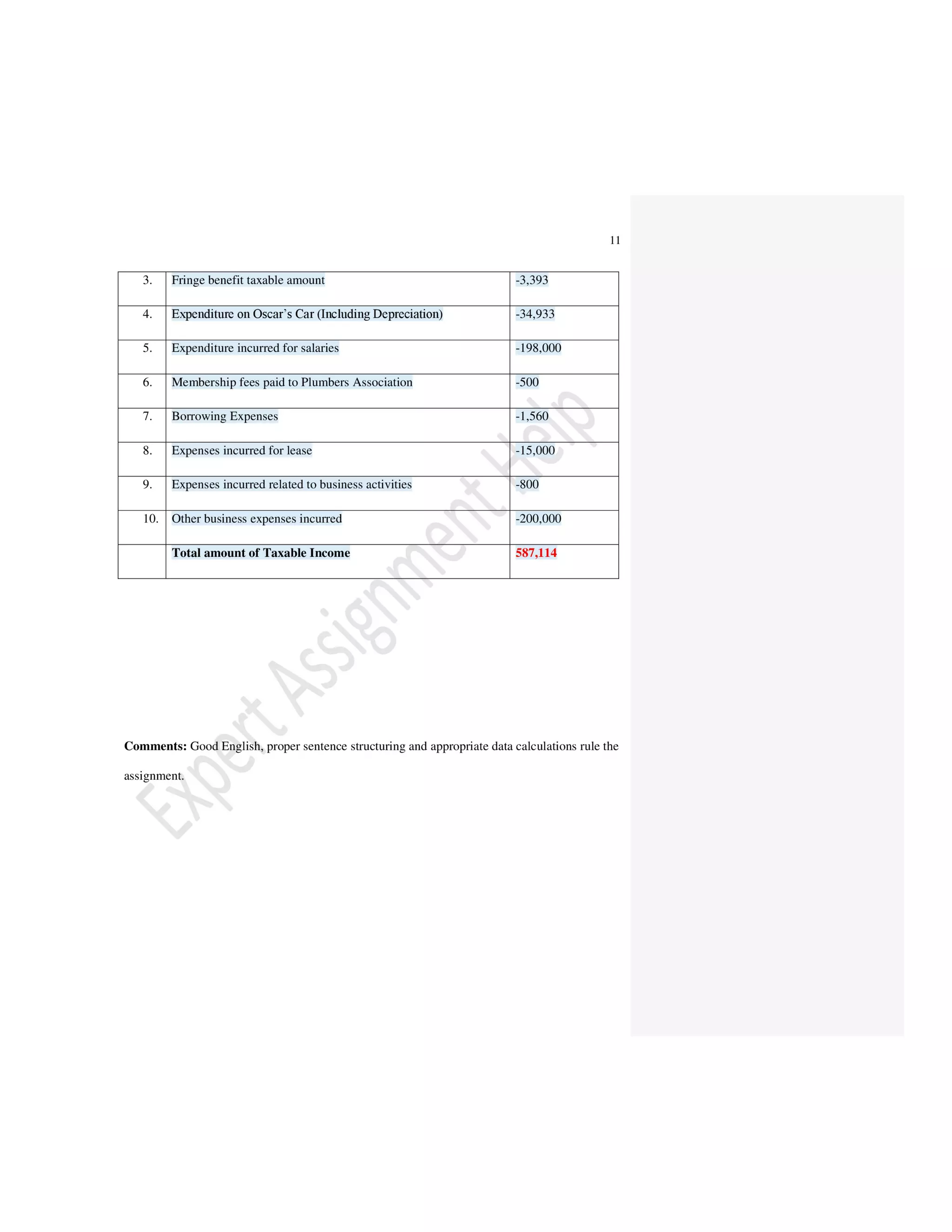 Taxation Law Assignment | PDF