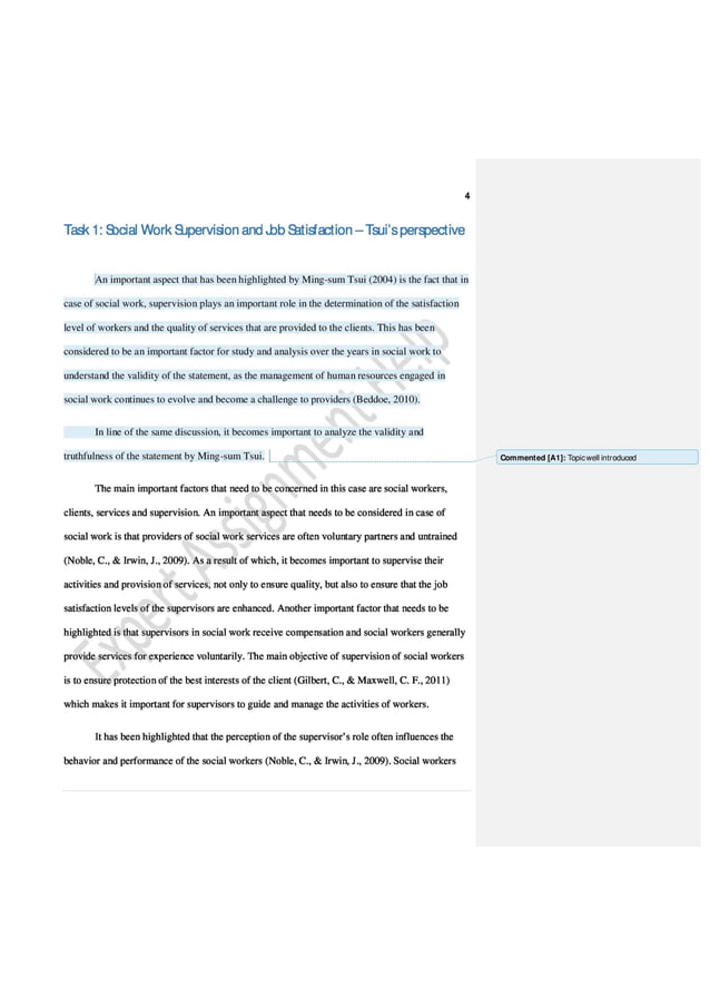 Theories and Principles Of Supervision For Social Work | PDF
