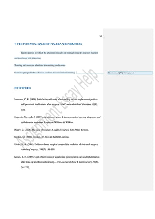 Nursing Assignment Sample on Nursing Case Study | PDF