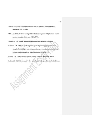 Nursing Assignment Sample on Nursing Case Study | PDF