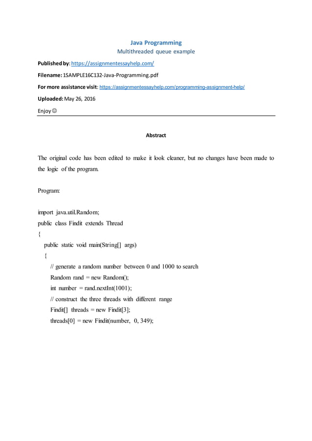 1 sample16c132 java-programming | PDF | Programming Languages | Computing