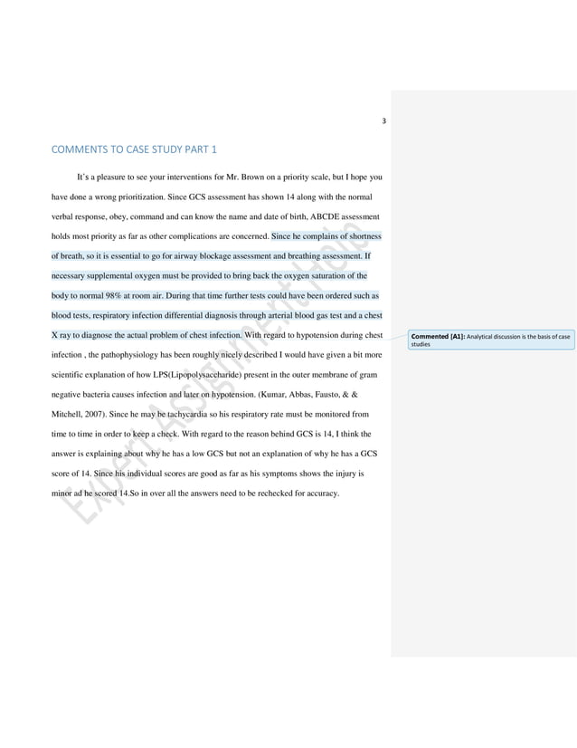 Nursing Case Studies | PDF | Lung and Respiratory Health | Diseases and ...