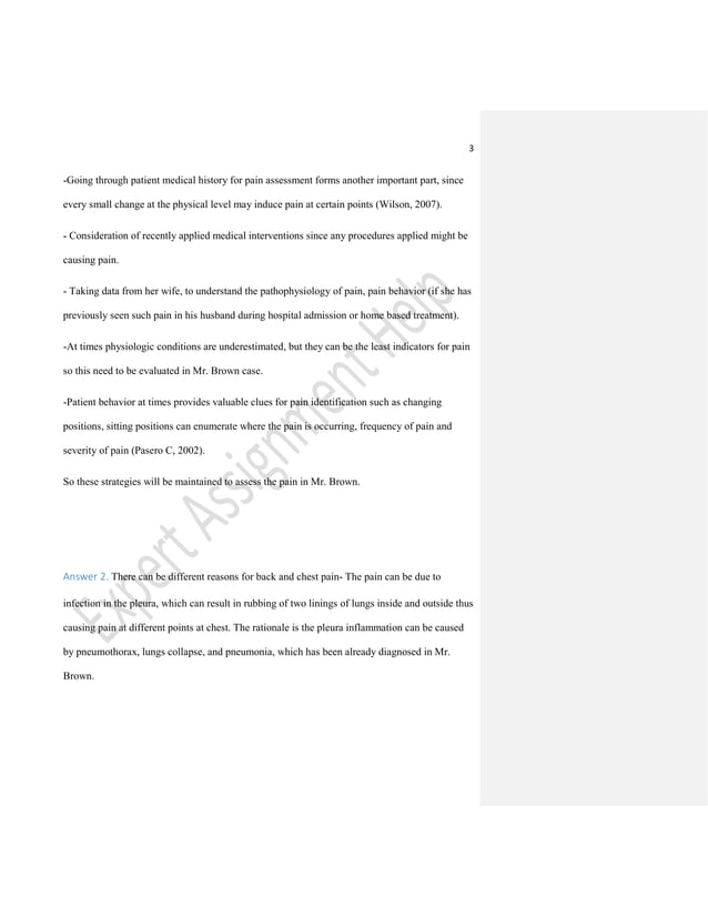 Case Study Nursing Management in Pathophysiology | PDF