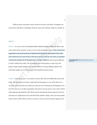 Nursing Management Gibbs Model of Reflection | PDF | Heart and ...