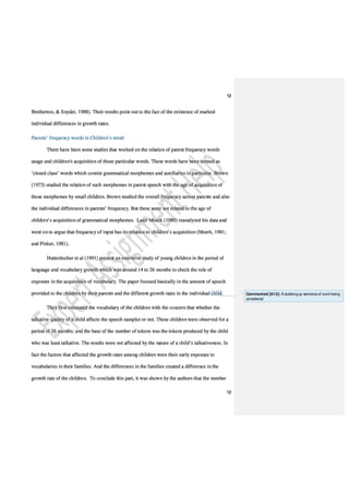 Essay on Constructivist Approach to First Language Acquisition | PDF