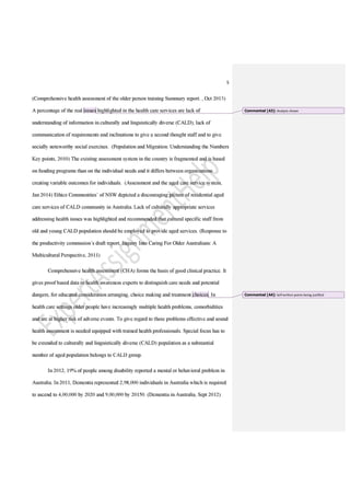 Nursing Case Study Dementia | PDF