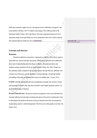 Nursing Case Study Dementia | PDF