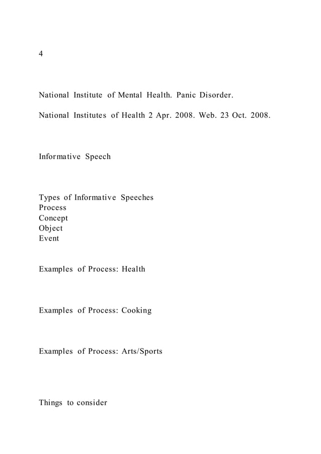 1 SAMPLE PREPARATION OUTLINE STUDENT INSTR | PDF