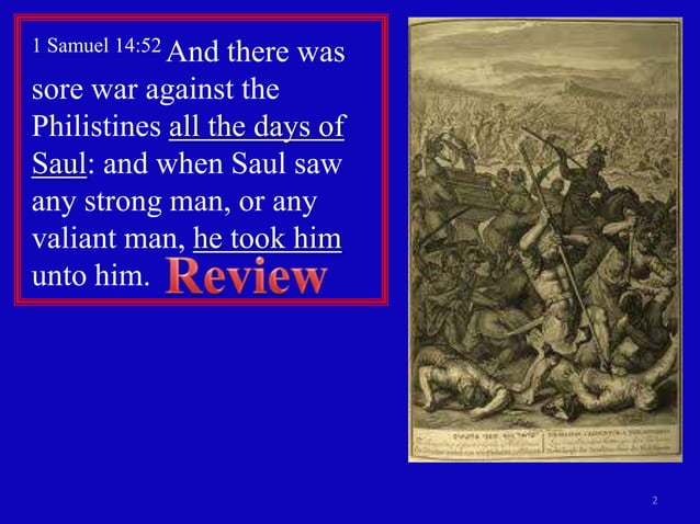 1 samuel 15a human logic is the devil's stronghold | PPTX ...