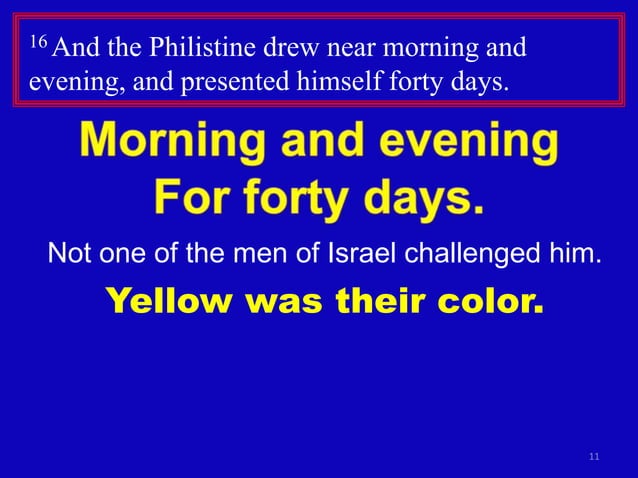 1 samuel 17a have the courage of faith | PPT