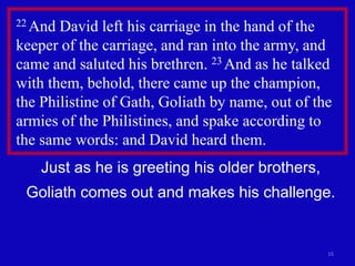 1 samuel 17a have the courage of faith | PPT