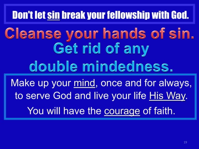 1 samuel 17a have the courage of faith | PPT
