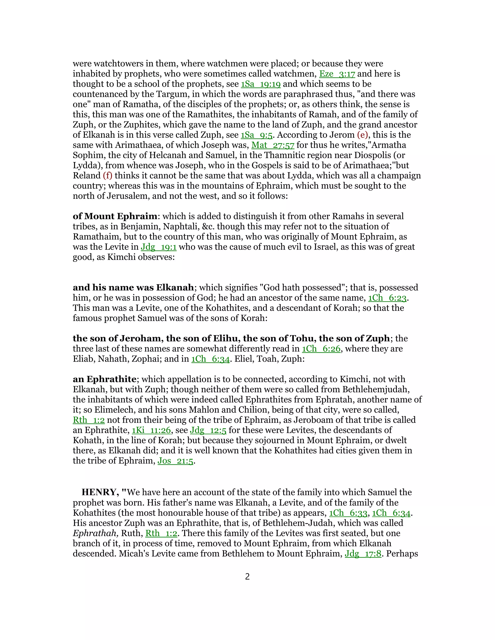 1 samuel 1 commentary | PDF