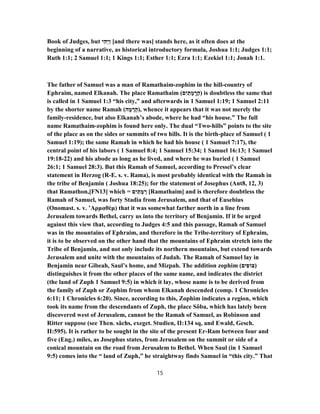 1 samuel 1 commentary | PDF