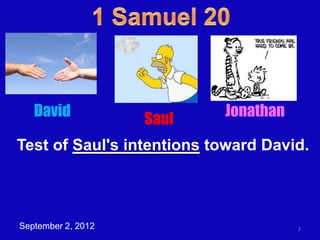 1 samuel 20c love is selfless | PPTX