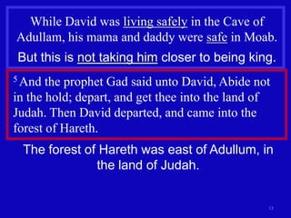 1 samuel 22a Onto the crashing waves | PPTX