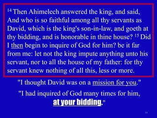 1 samuel 22b give me a heart like david | PPT