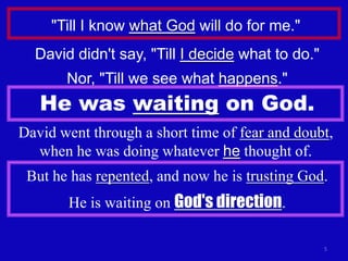 1 samuel 22b give me a heart like david | PPT | Free Download