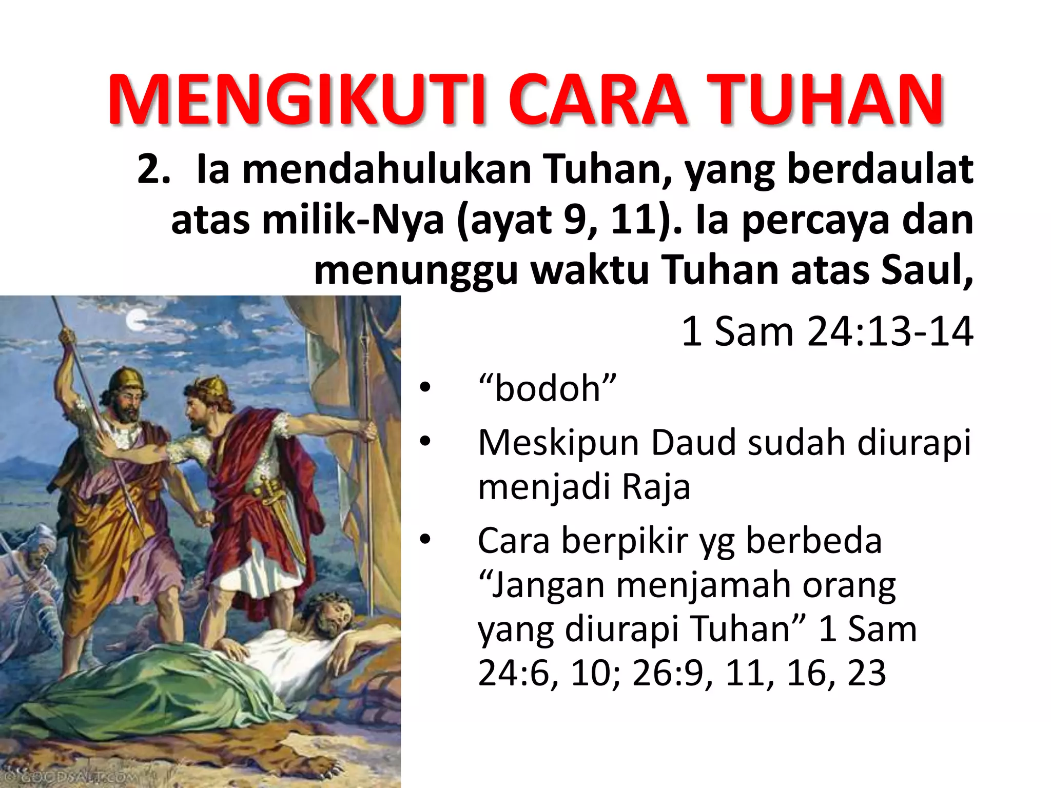 1 samuel 26 Saul n David | PPTX