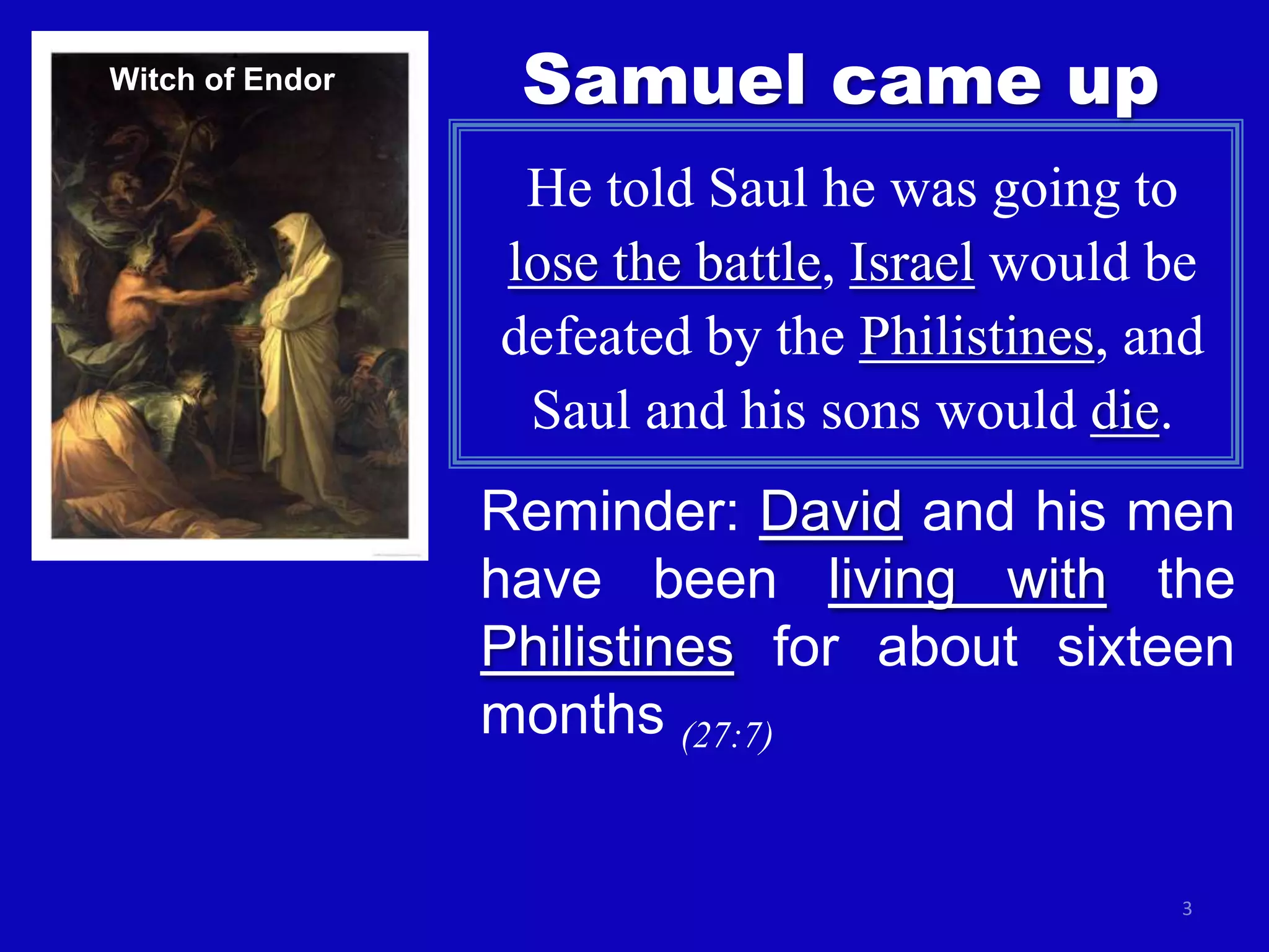 1 samuel 29a learn | PPTX