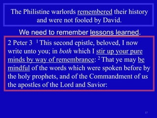 1 samuel 29a learn | PPT