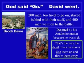 1 samuel 30b story | PPTX