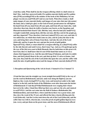 1 samuel 6 commentary | PDF