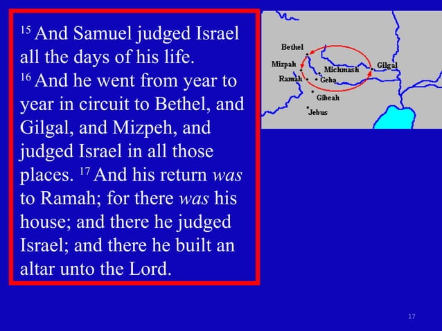 1 samuel 7a The Ark finds a home | PPT
