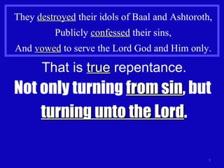1 samuel 7a The Ark finds a home | PPT