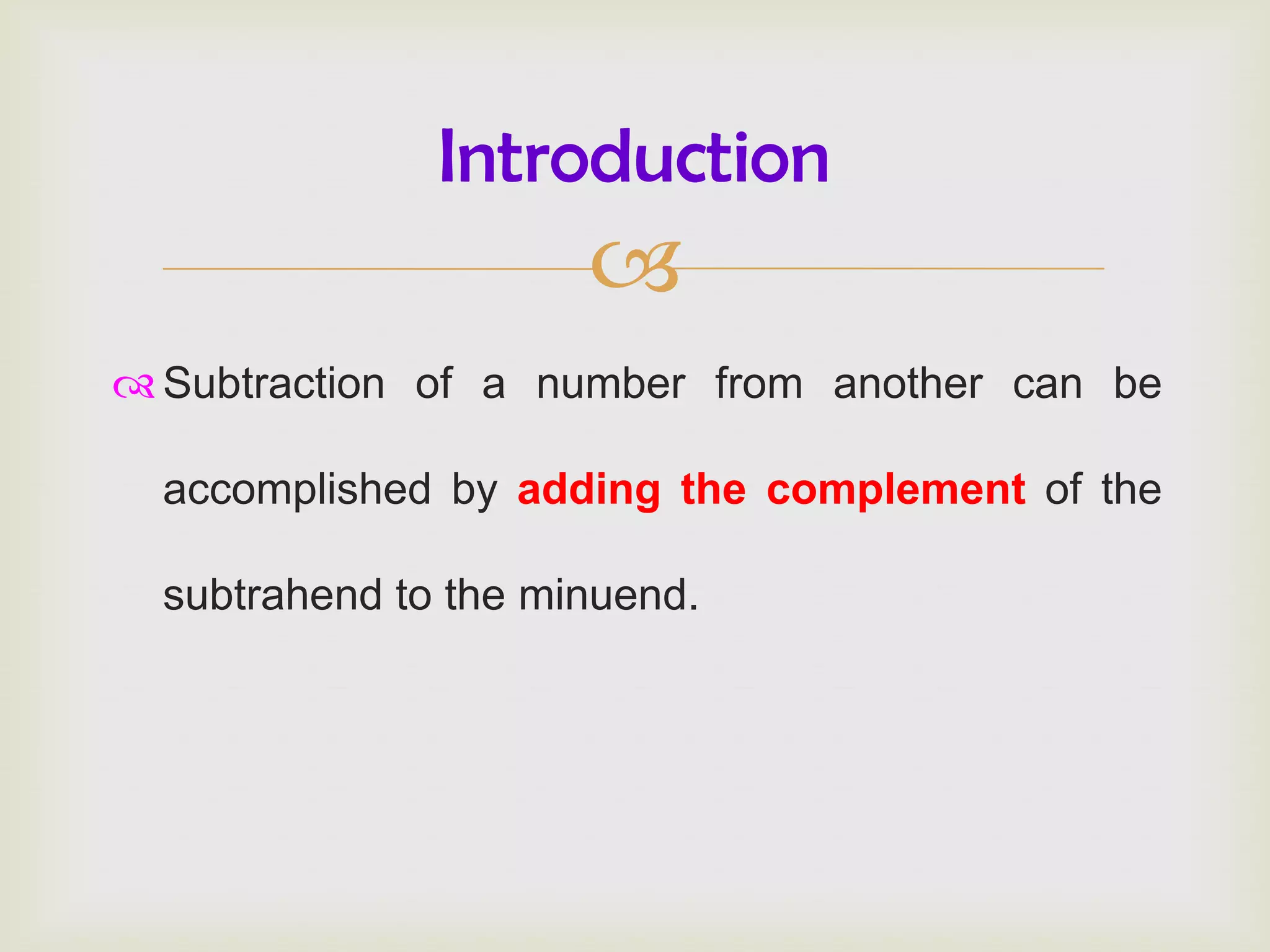 1s and 2s complement | PPTX