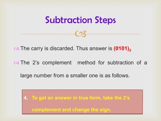 1s and 2s complement | PPTX
