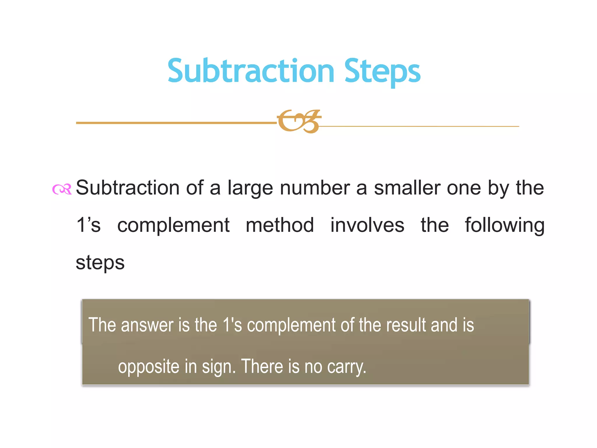 1's and 2's complement.pptx | Science