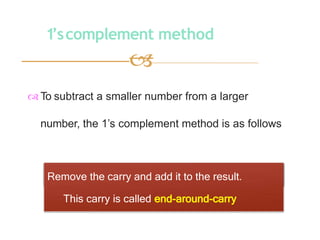 1's and 2's complement.pptx | Science