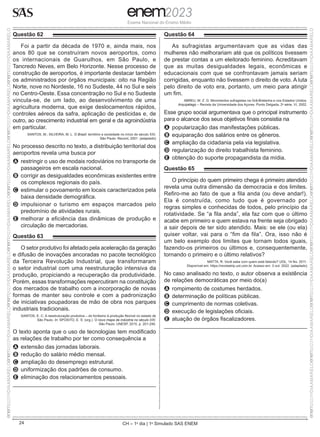 1 SAS 2023 - DIA 1 PROVA.pdf para vestibular | PDF | Education