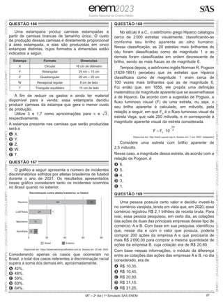 1 SAS 2023 - DIA 2 PROVA.pdf para vestibular | PDF