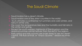 Kingdom of Saudi Arabia | PPTX