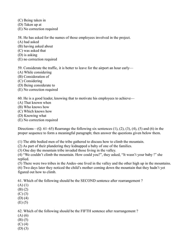 1 sbi bank-exam-question-paper--09 | PDF