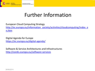 Aleida Alcaide, European cloud partnership. Iniatives of the European ...