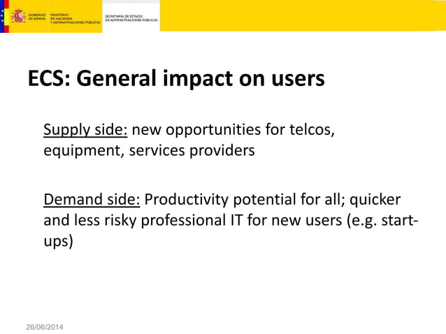 Aleida Alcaide, European cloud partnership. Iniatives of the European ...